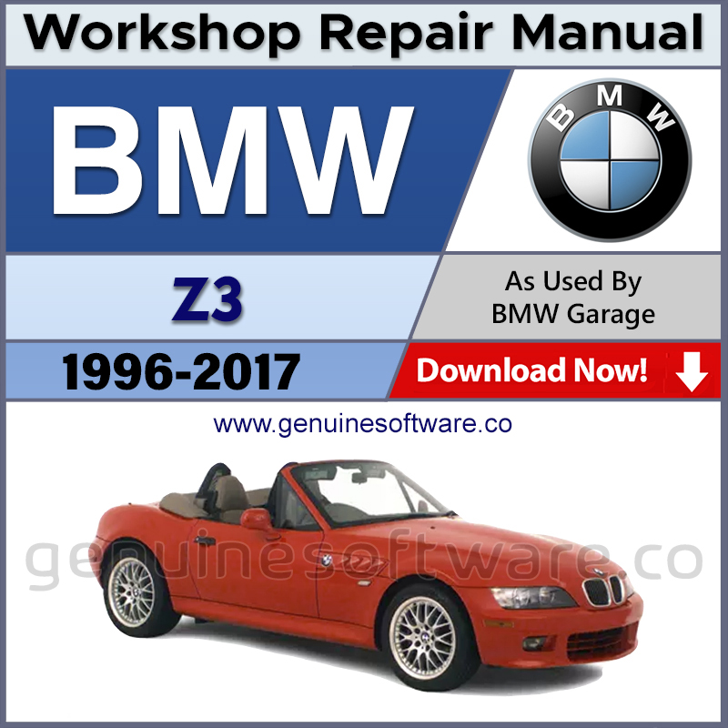 BMW Z3 Workshop Repair Manual & Wiring Diagrams