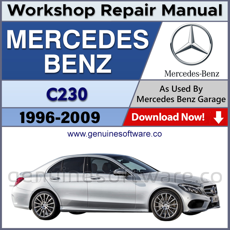 Mercedes C230 Workshop Repair Manual & Wiring Diagrams