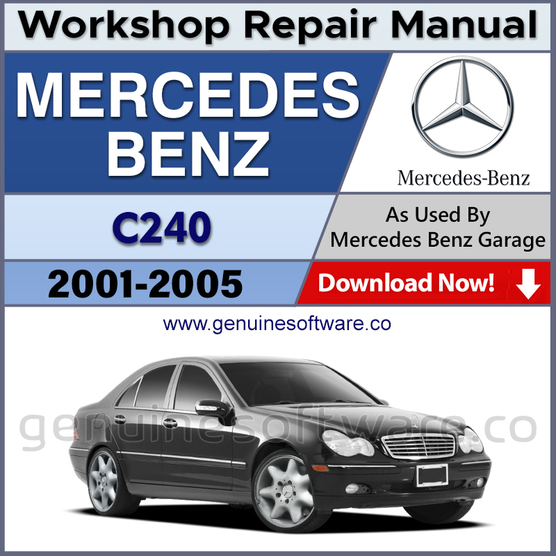 Mercedes C240 Workshop Repair Manual & Wiring Diagrams