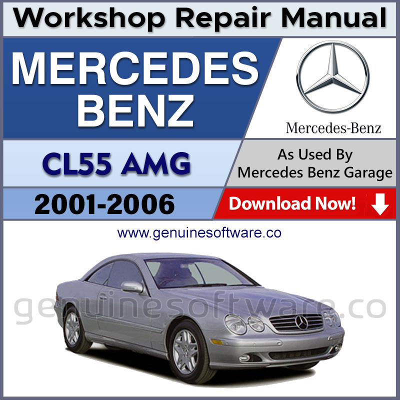 Mercedes CL55 AMG Workshop Repair Manual & Wiring Diagrams