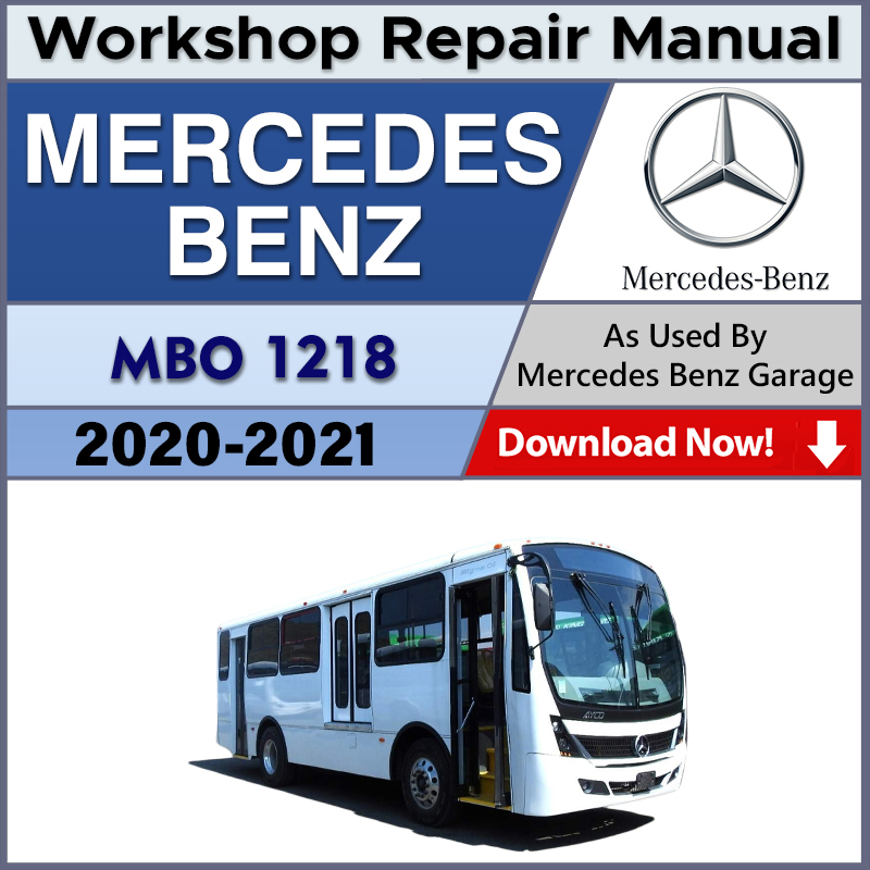 Mercedes MBO 1218 Workshop Repair Manual & Wiring Diagrams