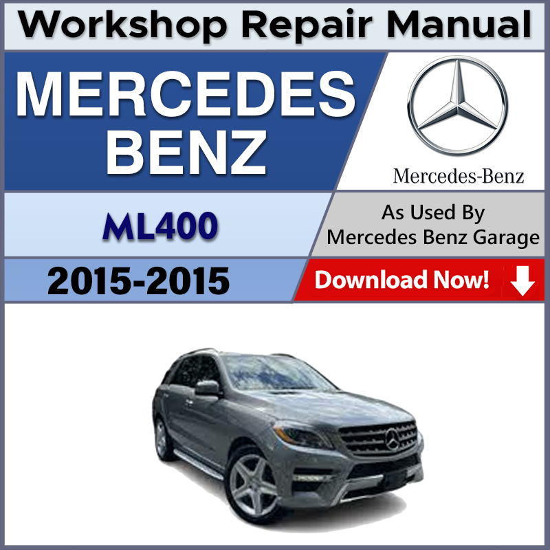 Mercedes ML400 Workshop Repair Manual & Wiring Diagrams