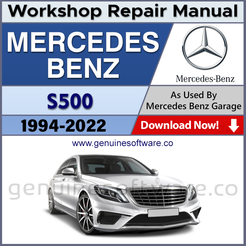 Mercedes S500 Workshop Repair Manual & Wiring Diagrams